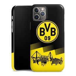 DeinDesign iPhone 12 Pro Handy Premium Case Smartphone Handyh&uuml;lle Schutzh&uuml;lle gl&auml;nzend Borussia Dortmund Stadium Bvb Premium Case