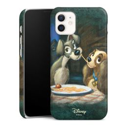 DeinDesign iPhone 12 mini Handy Premium Case Smartphone Handyh&uuml;lle Schutzh&uuml;lle gl&auml;nzend Official Licensed Product Disney Lady And The Tramp Premium Case