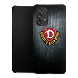 DeinDesign Galaxy A53 5G Handy Premium Case Smartphone Handyh&uuml;lle Schutzh&uuml;lle matt Sg Dynamo Dresden Official Licensed Product Sgd Premium Case