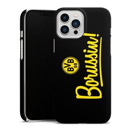 DeinDesign iPhone 13 Pro Max Handy Premium Case Smartphone Handyh&uuml;lle Schutzh&uuml;lle matt Borussia Dortmund Bvb Soccer Premium Case
