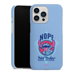 DeinDesign iPhone 13 Pro Handy Premium Case Smartphone Handyh&uuml;lle Schutzh&uuml;lle matt Disney Sayings Lilo & Stitch Premium Case