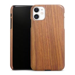 DeinDesign iPhone 11 Handy Premium Case Smartphone Handyh&uuml;lle Schutzh&uuml;lle gl&auml;nzend Larch Wooden Look Wood Premium Case