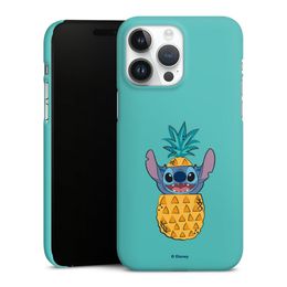 DeinDesign iPhone 14 Pro Max Handy Premium Case Smartphone Handyh&uuml;lle Schutzh&uuml;lle matt Disney Lilo & Stitch Pineapple Premium Case