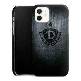 DeinDesign iPhone 12 Handy Premium Case Smartphone Handyh&uuml;lle Schutzh&uuml;lle matt Vintage Sg Dynamo Dresden Official Licensed Product Premium Case