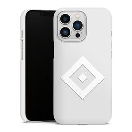 DeinDesign iPhone 13 Pro Handy Premium Case Smartphone Handyh&uuml;lle Schutzh&uuml;lle matt Hsv Hamburger Sv Coat Of Arms Premium Case
