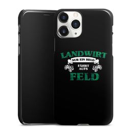 DeinDesign iPhone 11 Pro Handy Premium Case Smartphone Handyh&uuml;lle Schutzh&uuml;lle gl&auml;nzend Tractor Farmer Wisdom Premium Case