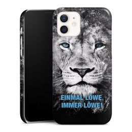 DeinDesign iPhone 12 Handy Premium Case Smartphone Handyh&uuml;lle Schutzh&uuml;lle gl&auml;nzend Official Licensed Product Tsv 1860 M&uuml;nchen Lion Premium Case