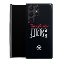 DeinDesign Galaxy S23 Ultra Handy Premium Case Smartphone Handyh&uuml;lle Schutzh&uuml;lle gl&auml;nzend Eintracht Frankfurt Sge Official Licensed Product Premium Case