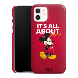 DeinDesign iPhone 12 Handy Premium Case Smartphone Handyh&uuml;lle Schutzh&uuml;lle gl&auml;nzend Disney Mouse Official Licensed Product Premium Case