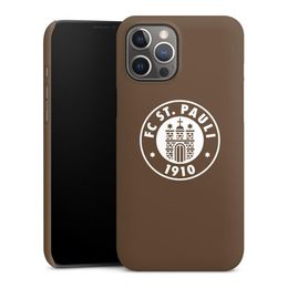 DeinDesign iPhone 12 Pro Max Handy Premium Case Smartphone Handyh&uuml;lle Schutzh&uuml;lle matt Official Licensed Product Coat Of Arms Fc St. Pauli Premium Case