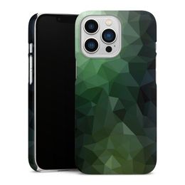 DeinDesign iPhone 13 Pro Handy Premium Case Smartphone Handyh&uuml;lle Schutzh&uuml;lle matt Tarnmuster Geometric Mosaic Premium Case