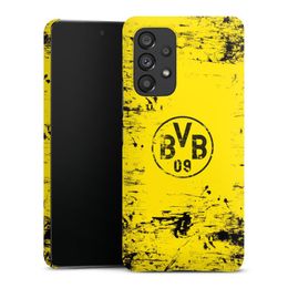 DeinDesign Galaxy A53 5G Handy Premium Case Smartphone Handyh&uuml;lle Schutzh&uuml;lle gl&auml;nzend Bvb Borussia Dortmund Official Licensed Product Premium Case
