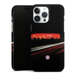 DeinDesign iPhone 14 Pro Max Handy Premium Case Smartphone Handyh&uuml;lle Schutzh&uuml;lle matt Fcb Fc Bayern M&uuml;nchen Stadium Premium Case