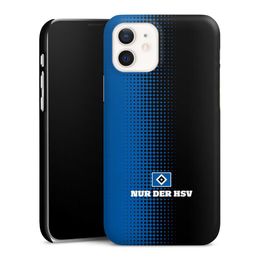 DeinDesign iPhone 12 Handy Premium Case Smartphone Handyh&uuml;lle Schutzh&uuml;lle matt Hsv Logo Official Licensed Product Premium Case