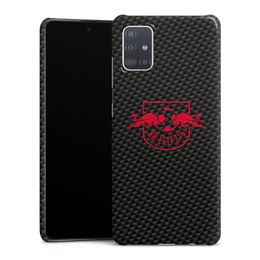 DeinDesign Galaxy A51 Handy Premium Case Smartphone Handyh&uuml;lle Schutzh&uuml;lle gl&auml;nzend Rb Leipzig Official Licensed Product Carbon Premium Case