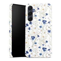 DeinDesign Galaxy A55 5G Handy Premium Case Smartphone Handyhülle Schutzhülle glänzend Flowers Muster Flower Premium Case