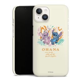 DeinDesign iPhone 14 Handy Premium Case Smartphone Handyh&uuml;lle Schutzh&uuml;lle matt Official Licensed Product Lilo & Stitch Disney Premium Case