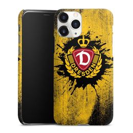 DeinDesign iPhone 11 Pro Handy Premium Case Smartphone Handyh&uuml;lle Schutzh&uuml;lle matt Official Licensed Product Soccer Sg Dynamo Dresden Premium Case