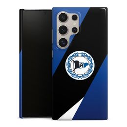 DeinDesign Galaxy S24 Ultra Handy Premium Case Smartphone Handyh&uuml;lle Schutzh&uuml;lle gl&auml;nzend Official Licensed Product Dsc Arminia Bielefeld Premium Case