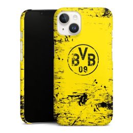 DeinDesign iPhone 14 Handy Premium Case Smartphone Handyh&uuml;lle Schutzh&uuml;lle matt Bvb Official Licensed Product Borussia Dortmund Premium Case