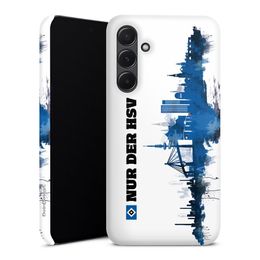 DeinDesign Galaxy A35 5G Handy Premium Case Smartphone Handyh&uuml;lle Schutzh&uuml;lle matt Hsv Official Licensed Product Bundesliga Premium Case