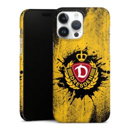 DeinDesign iPhone 14 Pro Max Handy Premium Case Smartphone Handyh&uuml;lle Schutzh&uuml;lle matt Official Licensed Product Soccer Sg Dynamo Dresden Premium Case