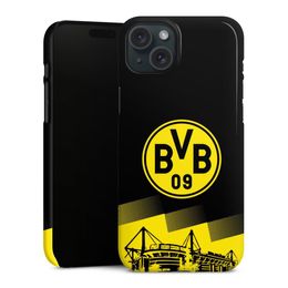 DeinDesign iPhone 15 Plus Handy Premium Case Smartphone Handyh&uuml;lle Schutzh&uuml;lle gl&auml;nzend Borussia Dortmund Stadium Bvb Premium Case