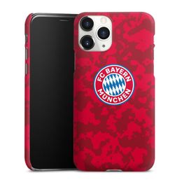 DeinDesign iPhone 11 Pro Handy Premium Case Smartphone Handyh&uuml;lle Schutzh&uuml;lle matt Camouflage Fc Bayern M&uuml;nchen Fcb Premium Case
