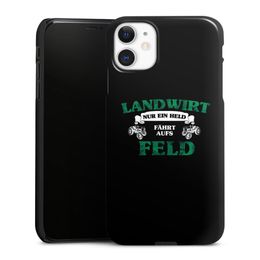 DeinDesign iPhone 11 Handy Premium Case Smartphone Handyh&uuml;lle Schutzh&uuml;lle gl&auml;nzend Tractor Farmer Wisdom Premium Case