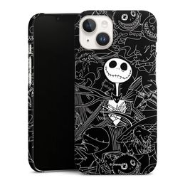 DeinDesign iPhone 14 Handy Premium Case Smartphone Handyh&uuml;lle Schutzh&uuml;lle matt Disney Nightmare Before Christmas Halloween Premium Case