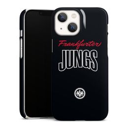 DeinDesign iPhone 13 Mini Handy Premium Case Smartphone Handyh&uuml;lle Schutzh&uuml;lle gl&auml;nzend Eintracht Frankfurt Sge Official Licensed Product Premium Case