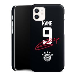 DeinDesign iPhone 12 mini Handy Premium Case Smartphone Handyh&uuml;lle Schutzh&uuml;lle gl&auml;nzend Fc Bayern M&uuml;nchen Harry Kane Jersey Premium Case