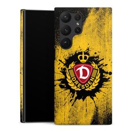 DeinDesign Galaxy S23 Ultra Handy Premium Case Smartphone Handyh&uuml;lle Schutzh&uuml;lle matt Official Licensed Product Soccer Sg Dynamo Dresden Premium Case
