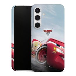 DeinDesign Galaxy S24 Handy Premium Case Smartphone Handyh&uuml;lle Schutzh&uuml;lle matt Lightning Mcqueen 95 Official Licensed Product Cars Premium Case