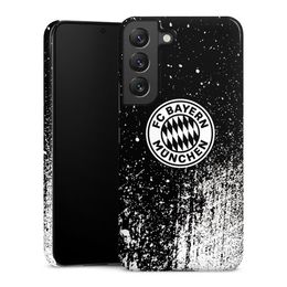 DeinDesign Galaxy S22 Handy Premium Case Smartphone Handyh&uuml;lle Schutzh&uuml;lle gl&auml;nzend Official Licensed Product Fcb Fc Bayern M&uuml;nchen Premium Case