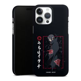 DeinDesign iPhone 14 Pro Max Handy Premium Case Smartphone Handyh&uuml;lle Schutzh&uuml;lle matt Official Licensed Product Naruto Shippuden Itachi Uchiha Premium Case