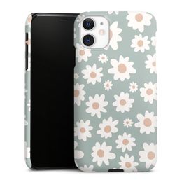 DeinDesign iPhone 11 Handy Premium Case Smartphone Handyh&uuml;lle Schutzh&uuml;lle matt Daisy Muster Flowers Premium Case