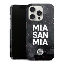 DeinDesign iPhone 15 Pro Handy Premium Case Smartphone Handyh&uuml;lle Schutzh&uuml;lle matt Mia San Mia Girl Style Fc Bayern M&uuml;nchen Premium Case