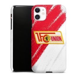 DeinDesign iPhone 11 Handy Premium Case Smartphone Handyh&uuml;lle Schutzh&uuml;lle gl&auml;nzend 1. Fc Union Berlin Logo Official Licensed Product Premium Case