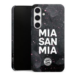 DeinDesign Galaxy S24 Handy Premium Case Smartphone Handyh&uuml;lle Schutzh&uuml;lle matt Mia San Mia Girl Style Fc Bayern M&uuml;nchen Premium Case
