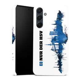DeinDesign Galaxy A55 5G Handy Premium Case Smartphone Handyh&uuml;lle Schutzh&uuml;lle gl&auml;nzend Hsv Official Licensed Product Bundesliga Premium Case