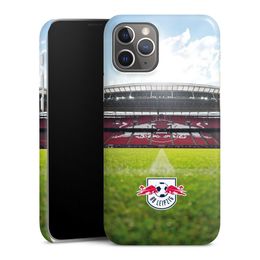DeinDesign iPhone 12 Pro Handy Premium Case Smartphone Handyh&uuml;lle Schutzh&uuml;lle gl&auml;nzend Official Licensed Product Stadium Rb Leipzig Premium Case