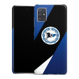 DeinDesign Galaxy A51 Handy Premium Case Smartphone Handyh&uuml;lle Schutzh&uuml;lle gl&auml;nzend Official Licensed Product Dsc Arminia Bielefeld Premium Case
