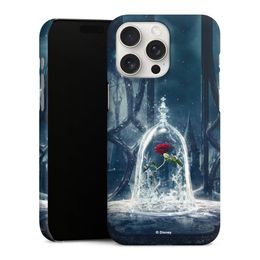 DeinDesign iPhone 15 Pro Max Handy Premium Case Smartphone Handyh&uuml;lle Schutzh&uuml;lle matt Rose The Beauty And The Beast Disney Princess Premium Case