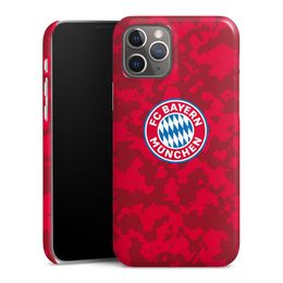 DeinDesign iPhone 12 Pro Handy Premium Case Smartphone Handyh&uuml;lle Schutzh&uuml;lle gl&auml;nzend Camouflage Fcb Fc Bayern M&uuml;nchen Premium Case