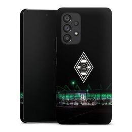 DeinDesign Galaxy A53 5G Handy Premium Case Smartphone Handyh&uuml;lle Schutzh&uuml;lle gl&auml;nzend Borussia M&ouml;nchengladbach Stadium Official Licensed Product Premium Case