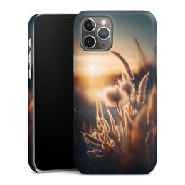 DeinDesign iPhone 12 Pro Handy Premium Case Smartphone Handyh&uuml;lle Schutzh&uuml;lle matt Sun Pampasgras Nature Premium Case