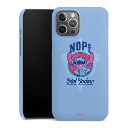 DeinDesign iPhone 12 Pro Max Handy Premium Case Smartphone Handyh&uuml;lle Schutzh&uuml;lle matt Disney Sayings Lilo & Stitch Premium Case