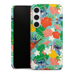 DeinDesign Galaxy S24 Handy Premium Case Smartphone Handyh&uuml;lle Schutzh&uuml;lle matt Lilo & Stitch Movie Disney Premium Case