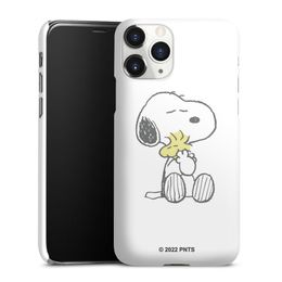 DeinDesign iPhone 11 Pro Handy Premium Case Smartphone Handyh&uuml;lle Schutzh&uuml;lle matt Snoopy Peanuts Love Premium Case